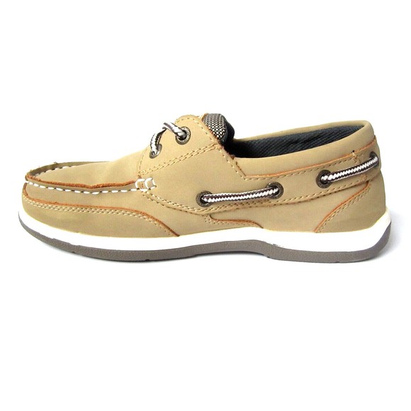 Island Surf | Shoes | Island Surf Classic Leather Tan Boat Sailing Shoe ...